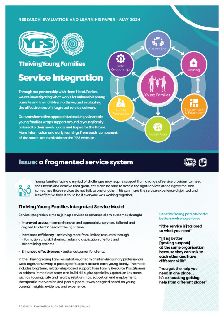 Thriving young families - YFS